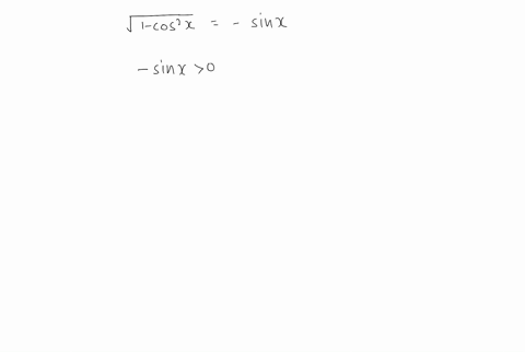 SOLVED:Each of the equations is an identity in certain quadrants associated with x. Indicate ...