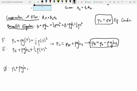 SOLVED:* Two very large open tanks A and F (Fig. P12.93) contain the ...