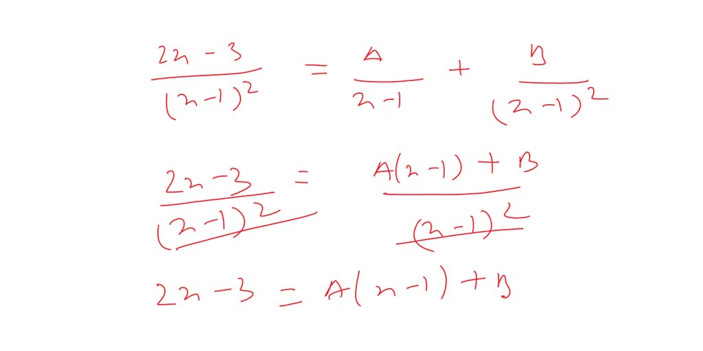 Solved Write The Partial Fraction Decomposition For The Rational