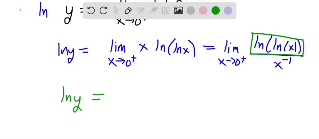 ⏩solved Use The Logarithm To Reduce The Given Limit To One That Can… Numerade