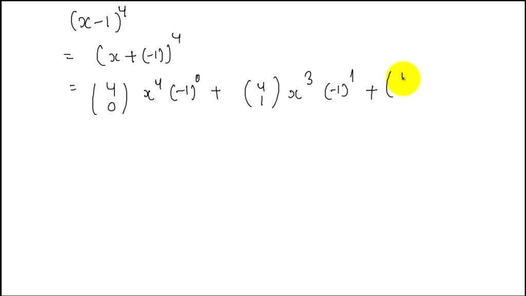 SOLVED Expand x 1 4