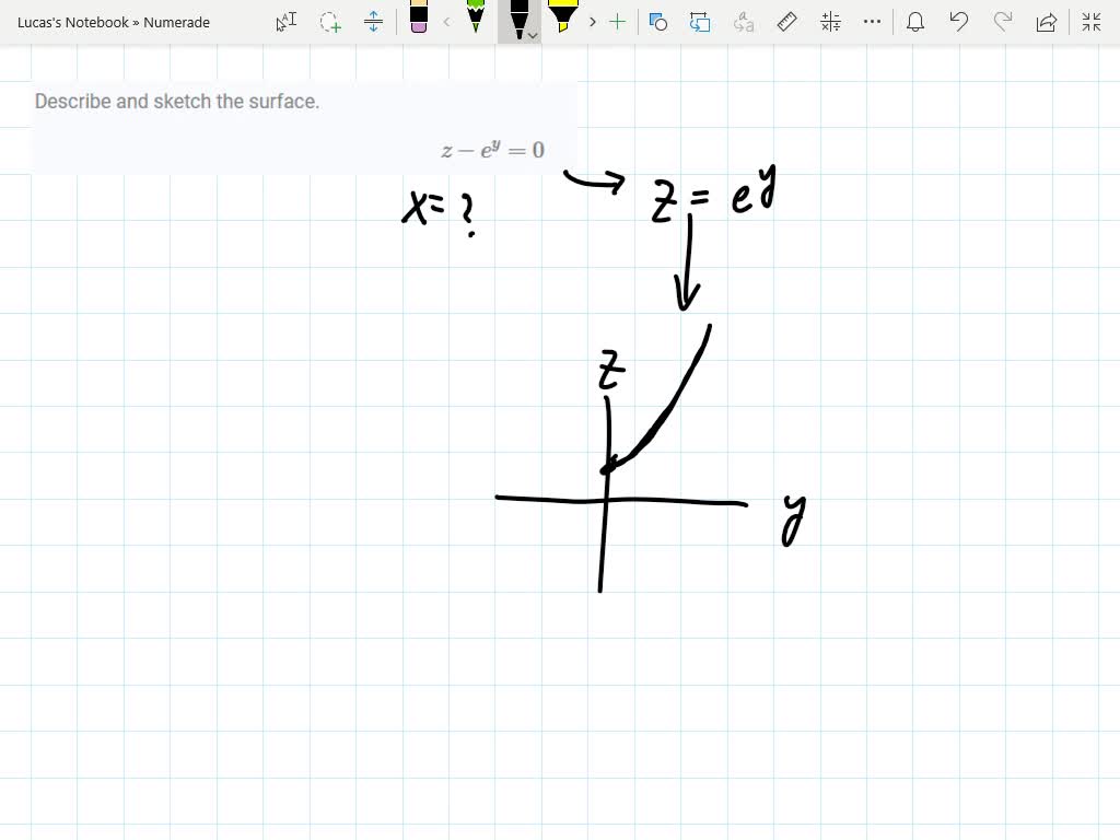 SOLVED Describe And Sketch The Surface Z e y 0 solved-describe-and-sketch-the-surface-z-e-y-0