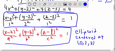 SOLVED:Reduce the equation to one of the standard forms, classify the ...