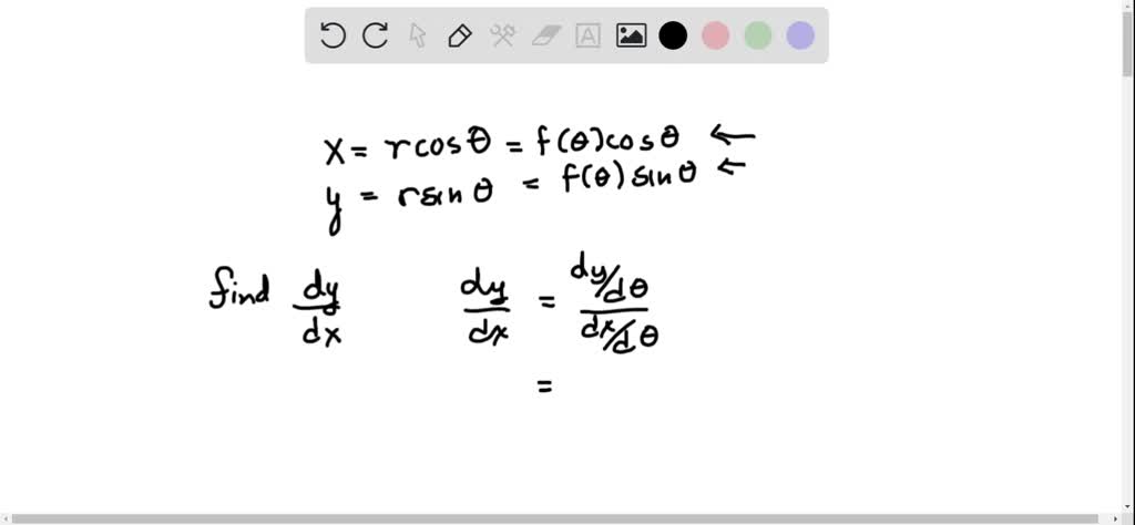 Consider the graph of a function defined parametrically by x=x(t) and y=y(t). The slope of curve ...