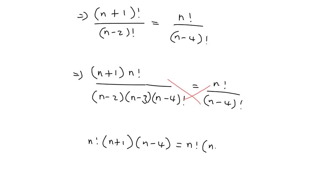 For what value of n is n+1 P3= n P4 ? | Numerade