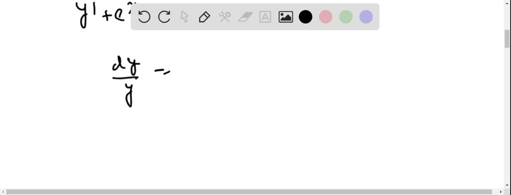 Considere el problema con valores iniciales y^'+e^x y= f(x), y(0)=1 ...