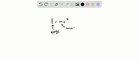 SOLVED:Write Einstein's equation, and describe how it can be used to ...