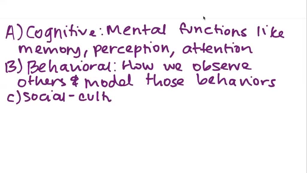 SOLVED:Which of the following best illustrates the emic perspective in ...