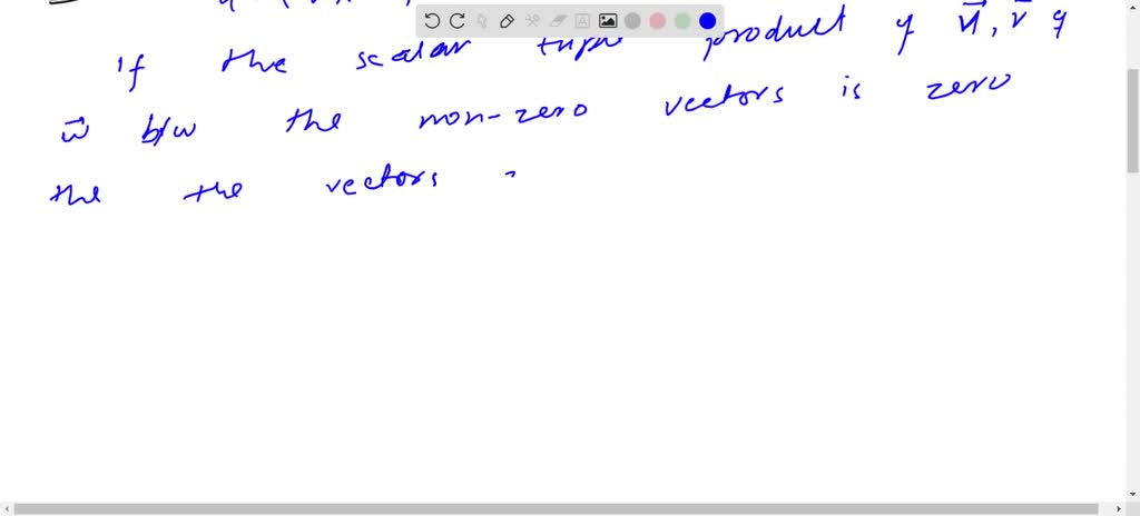 ⏩solved In A Three Dimensional Space Vector 𝐚 Is Perpendicular To
