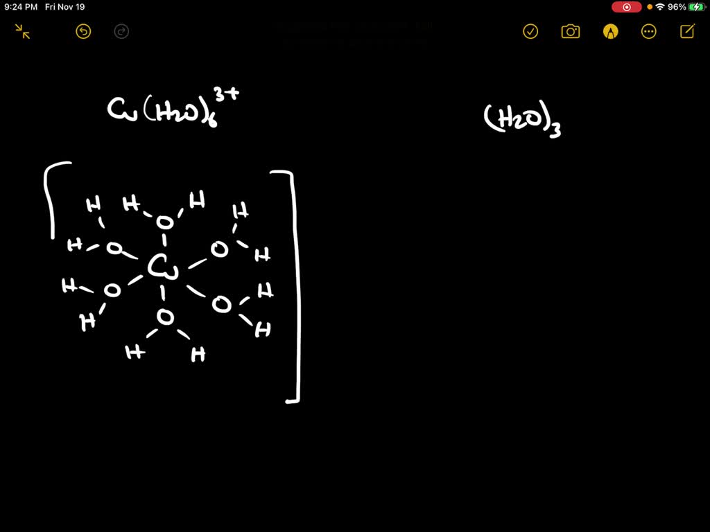 SOLVED:In Chapter 12, you learned that when metal ions dissolve in ...