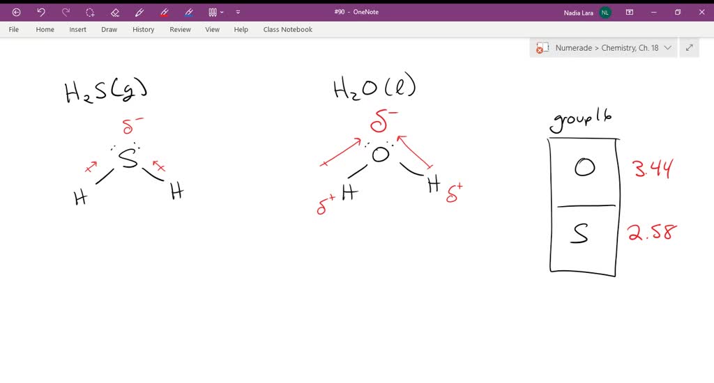 SOLVED:Explain why hydrogen sulfide is a gas at room temperature ...