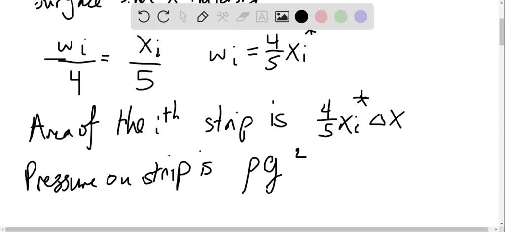 SOLVED:A vertical plate is submerged (or partially submerged) in water ...