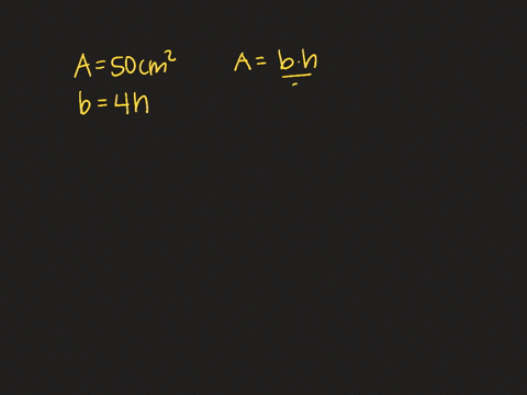 SOLVED:Refer to a triangle. Express the ratio of the height to the base in simplest form. height ...