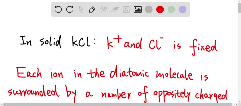 ⏩SOLVED:Why is the equilibrium separation distance between K^+and ...