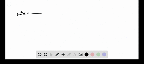 SOLVED:Use an identity to reduce the power of the trigonometric ...