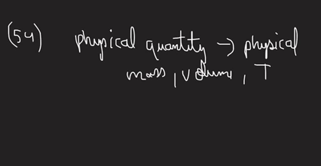 SOLVED:What is the difference between a physical quantity and a number?
