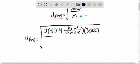 SOLVED:The root-mean-square speed of He gas at 300 K is 1.370 ×10^3 m ...