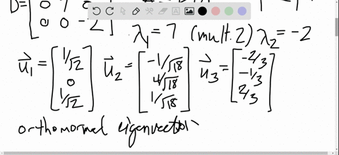 SOLVED:Construct a spectral decomposition of A from Example 3
