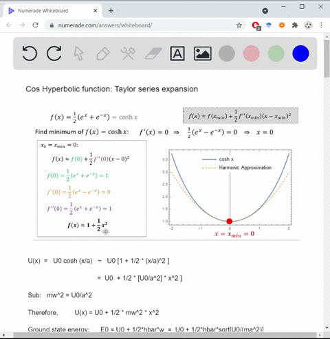 SOLVED: For a particle in a one-dimensional potential field V(x), show ...