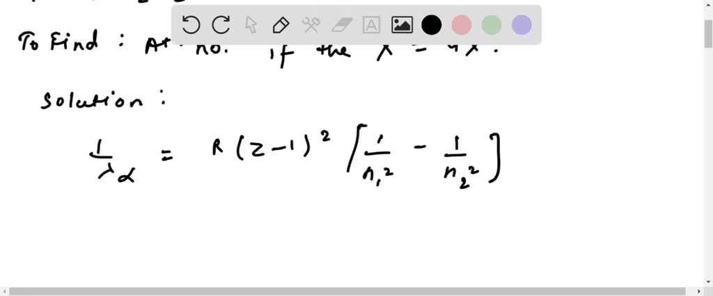 SOLVED:The wavelength of Kα -characteristic X-rays produced is λ, when ...