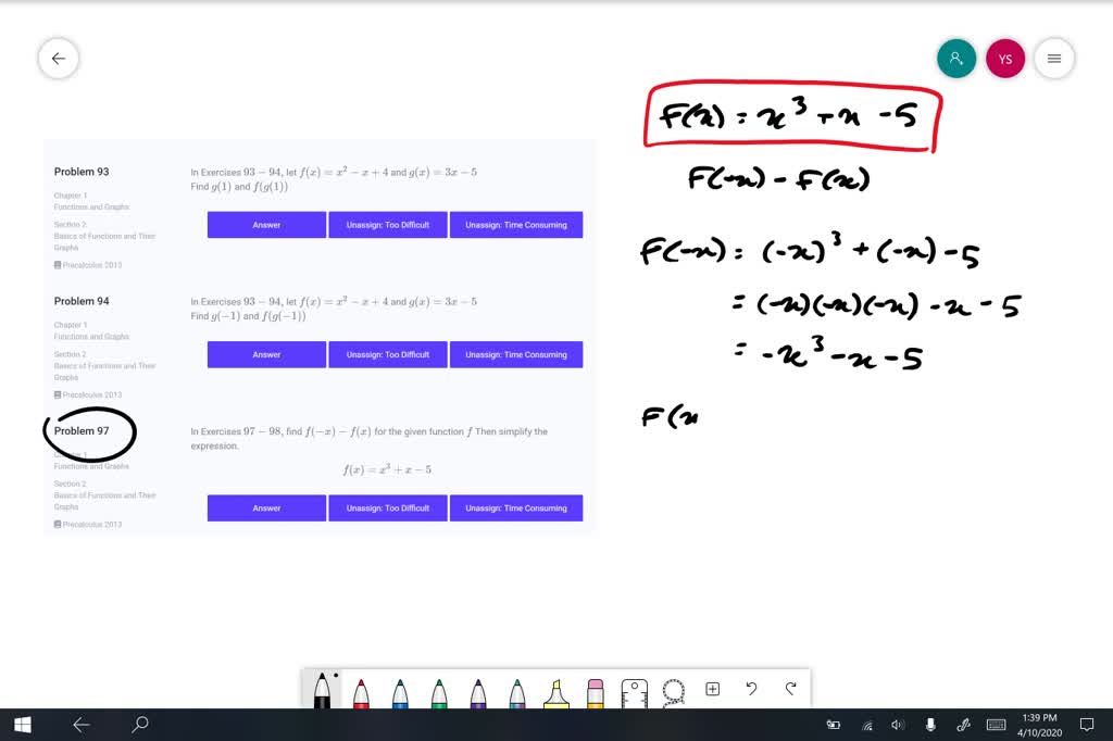 ⏩SOLVED:The 91 -function f, invented by John McCarthy, is defined… | Numerade
