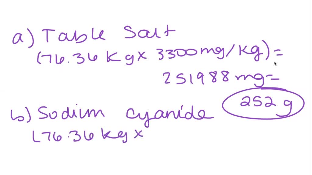 SOLVED:Using Table 2.8, calculate the number of grams that would ...