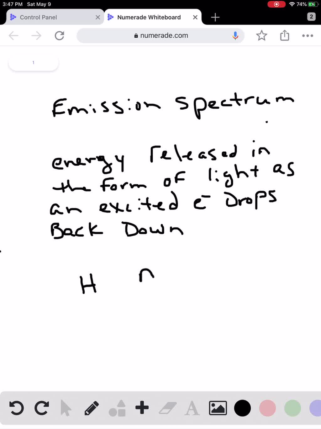 An Electron In A Hydrogen Atom Is Excited With Electrical Energy To An