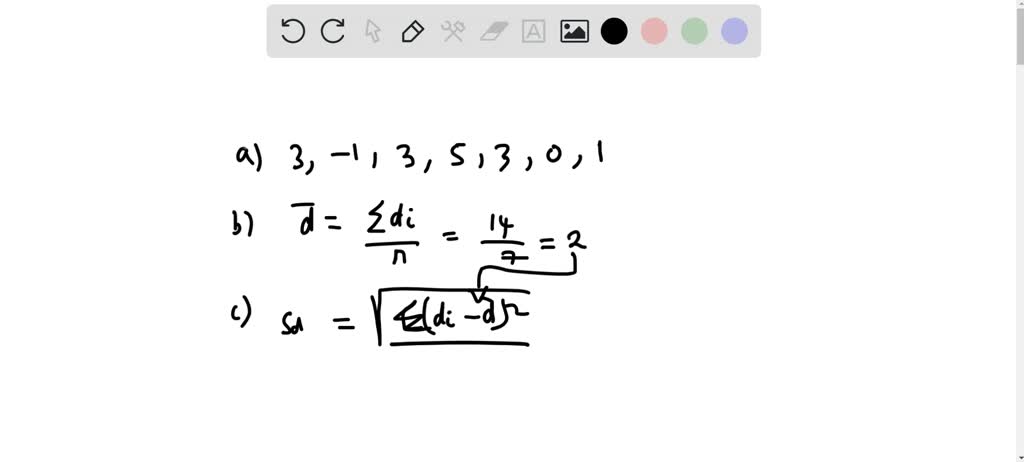 SOLVED: The following data are from matched samples taken from two ...