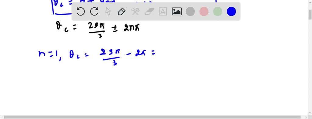 SOLVED:Determine the angle of the smallest possible positive measure ...