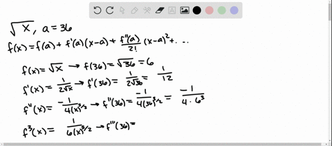 ⏩SOLVED:Compute the coefficients for the Taylor series for the… | Numerade