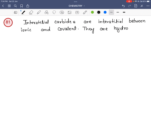 SOLVED:Which of the following statements is correct for interstitial ...