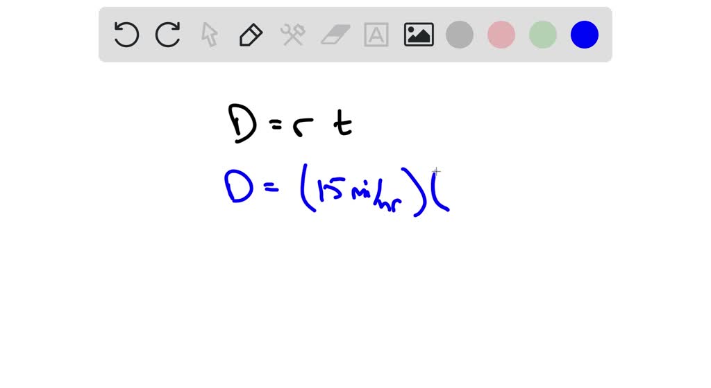 ⏩SOLVED:Find the rate in miles per hour for each distance and time… | Numerade