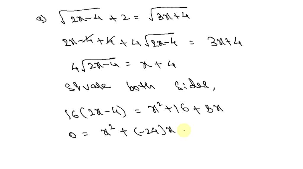 SOLVED Use An Analytic Method To Solve Each Equation In Part a SOLVED Use An Analytic Method To Solve Each Equation In Part a