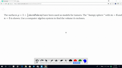 The surfaces ρ= 1 + (1)/(5) sinm θsinn ϕhave been used as models for ...