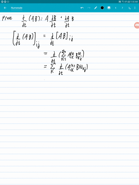 Solveddetermine The Derivative Of The Given Matrix Function Atleft Begin Array Ccc E T