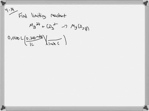 SOLVED:Wastewater Treatment Show with appropriate net ionic equations ...