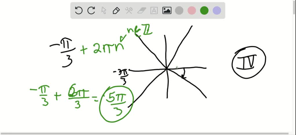 SOLVED:Graph the oriented angle in standard position. Classify each ...