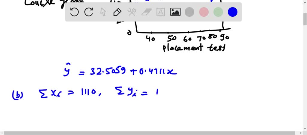 SOLVED: A mathematics placement test is given to all entering freshmen ...