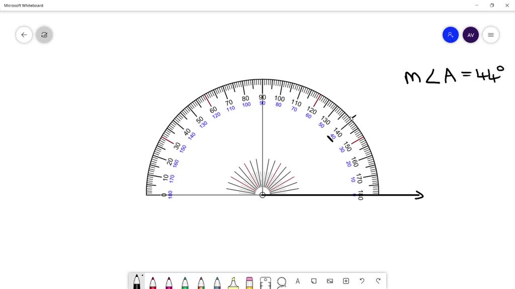 For Exercises 22-24, use your protractor to draw angles with these ...