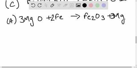 SOLVED:Balance these equations. (a) MgO(s)+Fe(s) Fe2 O3( s)+Mg(s) (b ...