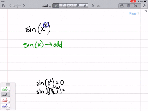 SOLVED:Say whether the function is even, odd, or neither. Give reasons ...