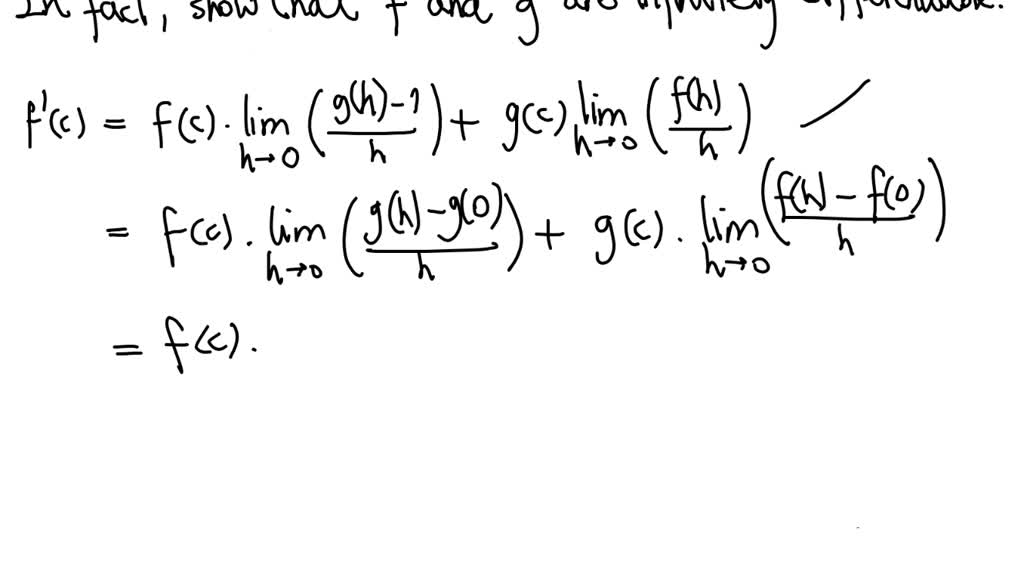 Let V Be The Space Of Infinitely Differentiable Functions In One