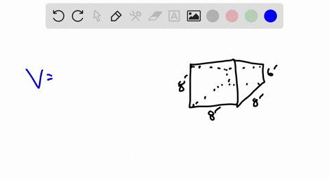 SOLVED:A storage shed is in the shape of a trapezoidal prism. Each ...