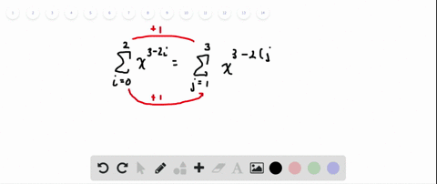 SOLVED:Complete the rewriting of each series using the new index as indicated. See Example 4 . ∑ ...