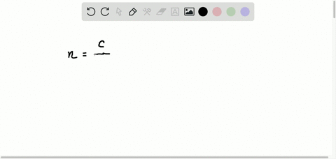 SOLVED:The speed of light in topaz is 1.85 ×10^8 m / s . What is the ...