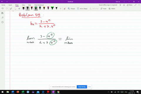 SOLVED:In Exercises 35-62, use the appropriate limit laws and theorems ...