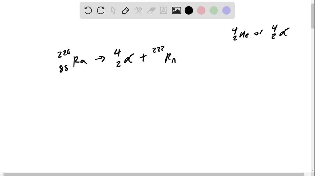 SOLVED:Radon is a radioactive noble gas formed in soil containing ...