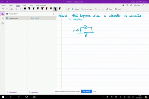 SOLVED:A student who's confused about voltage and current tries to ...