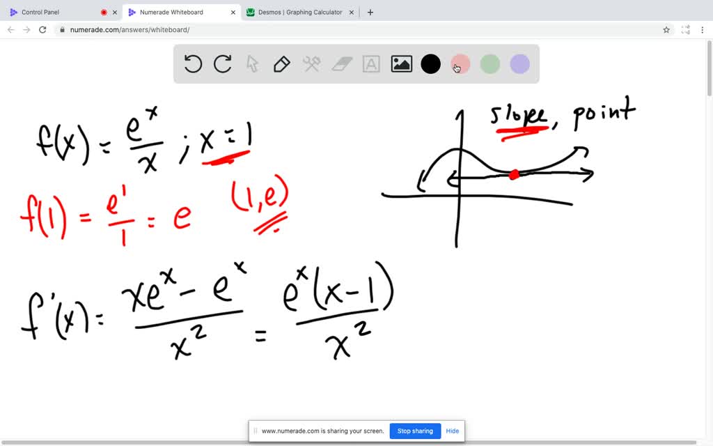 SOLVED a Find An Equation Of The Line Tangent To The Given Curve At A