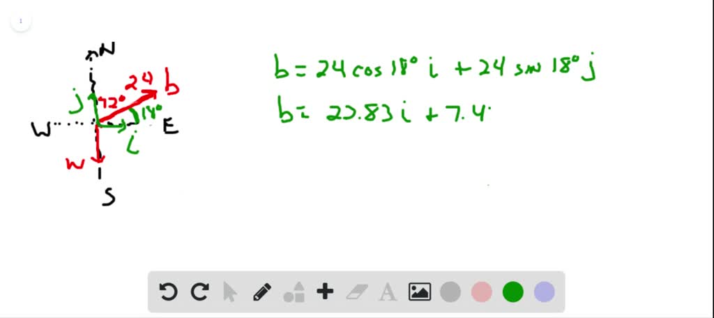 Solved Velocity Of A Boat A Boat Heads In The Direction N 72 ∘ E The
